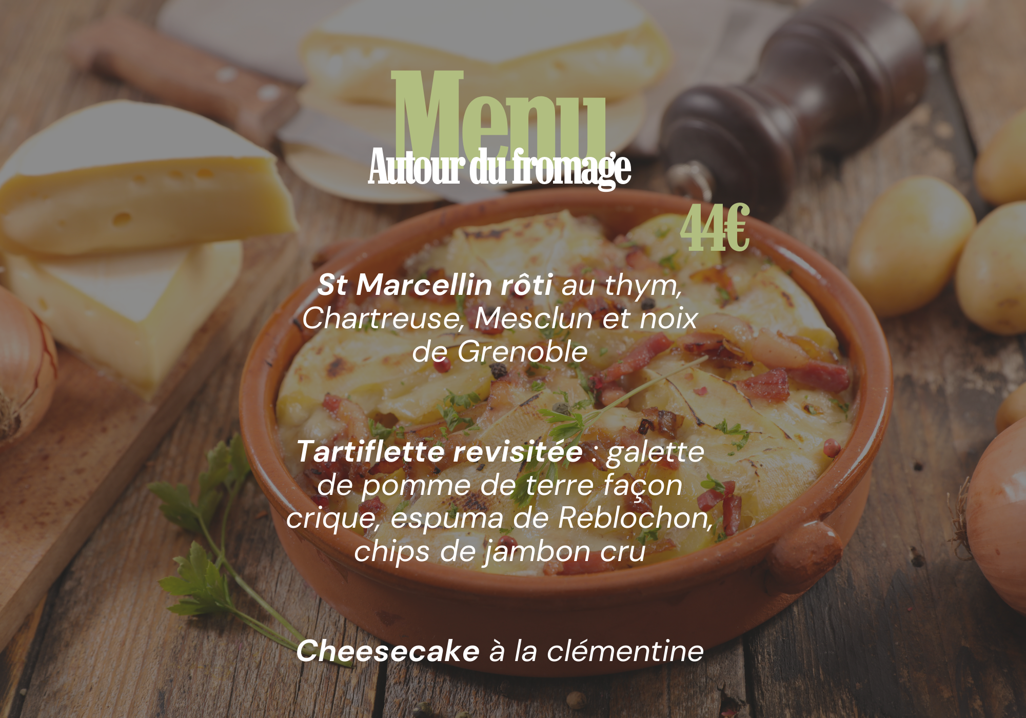 Vendredi de La Mésange Toquée : Soirée autour du fromage - Hôtel les ...